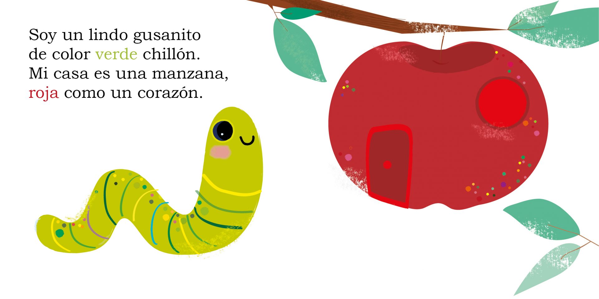 El gusanito feliz – Tu cuento y tu